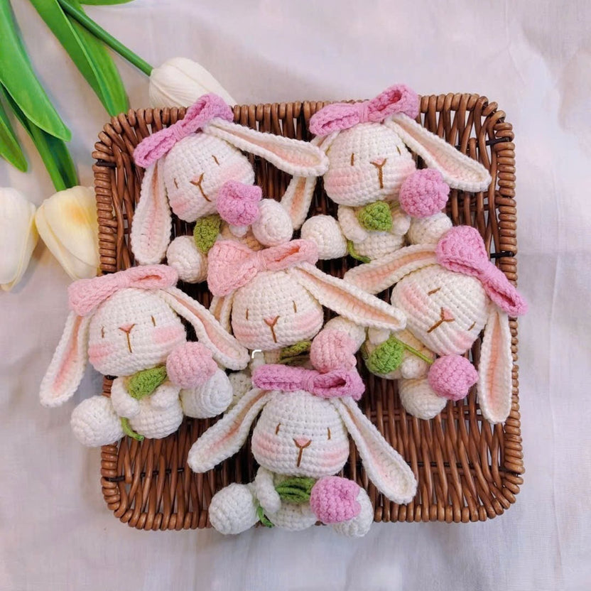 Bundle - 6 in 1 Long Eared Bunny Crochet Pattern | PDF Tutorial – LIAH ...